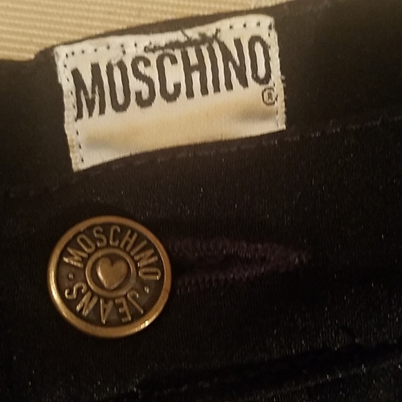 Moschino | Jeans | Authentic Moschino Black Stretchy Jeans | Poshmark